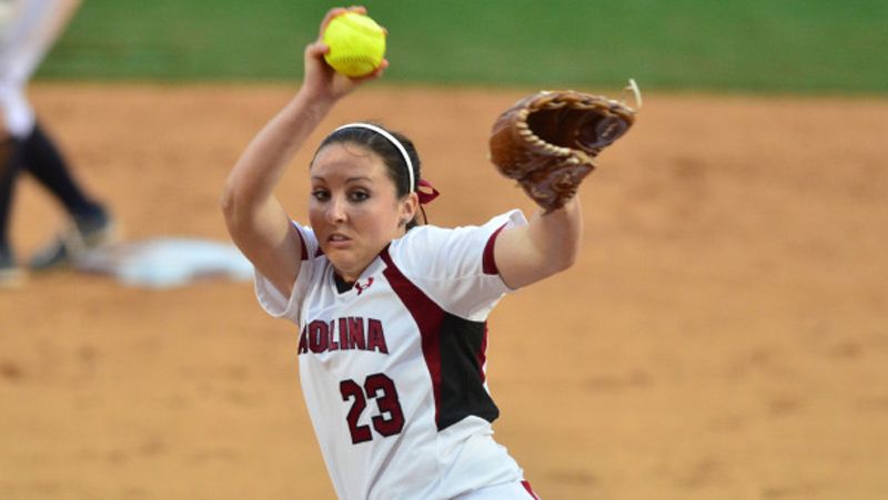 South Carolina's Julie Sarratt has it all lined up