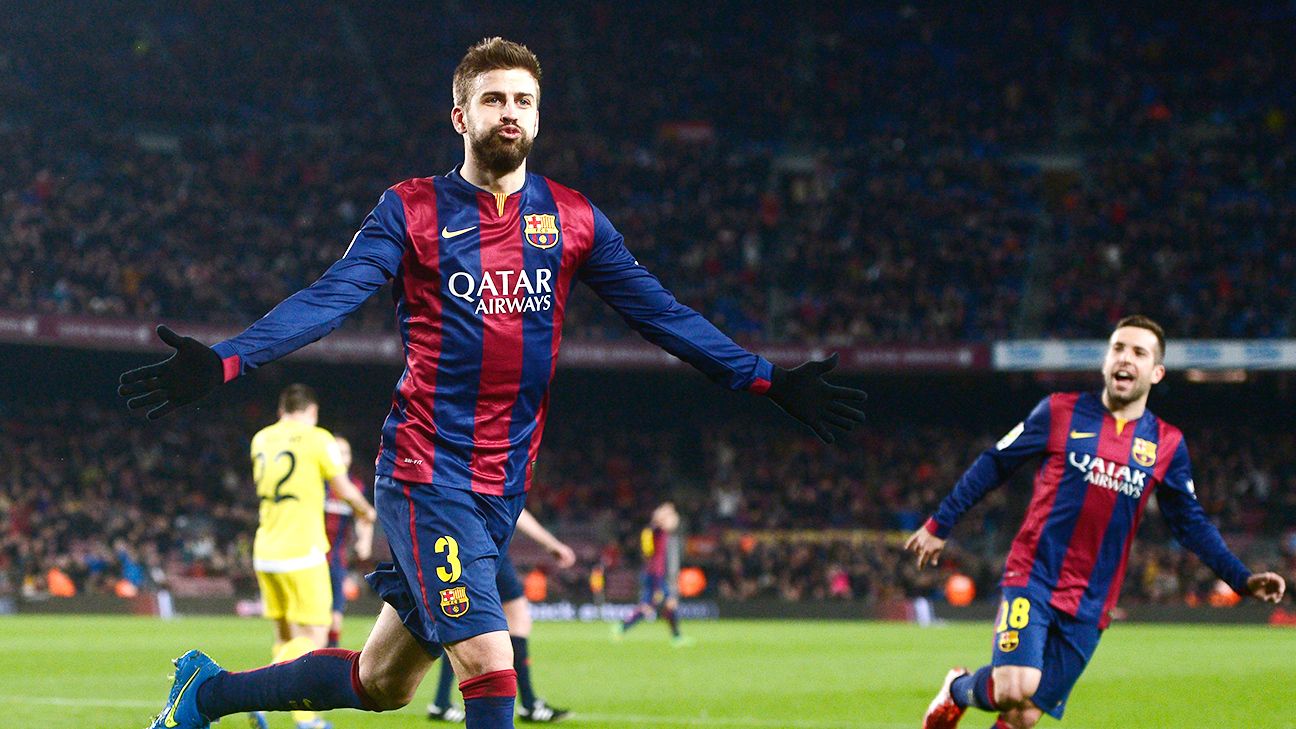 Pique Barcelona improvement triggered by wins over Atletico - ESPN