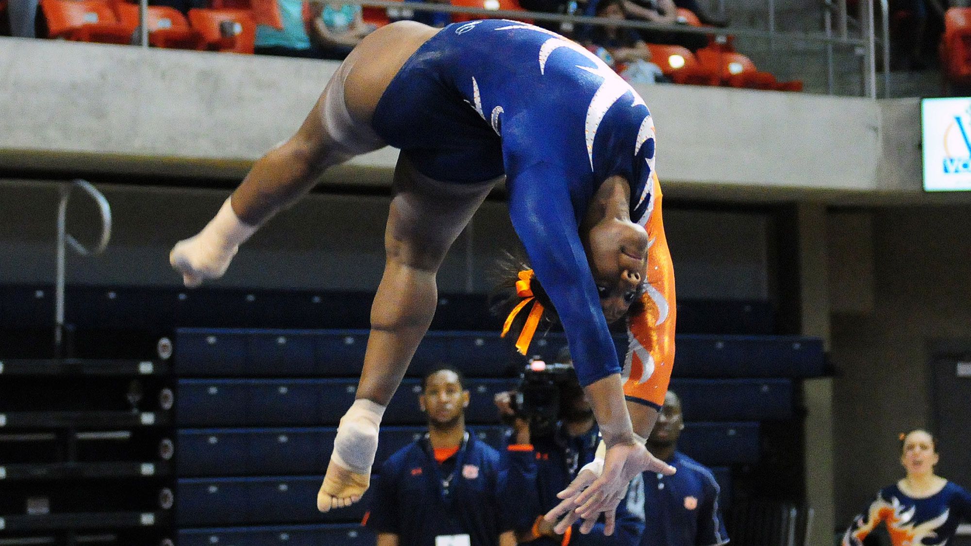 No. 7 Auburn gymnastics defeats UNC