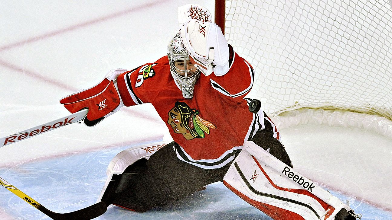 Consistency name of Chicago Blackhawks' Corey Crawford's game - ESPN ...