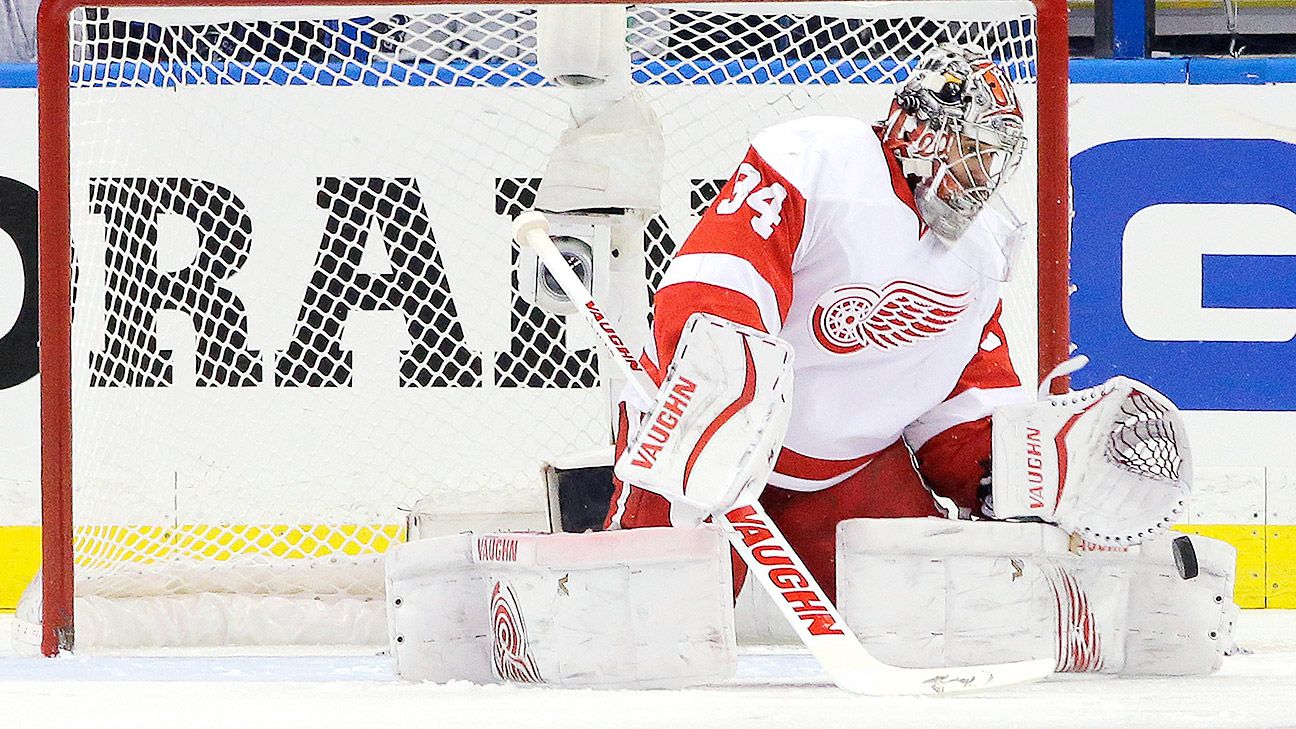 Mrazek saves Wings with stellar performance - ESPN - Cross Checks Blog ...