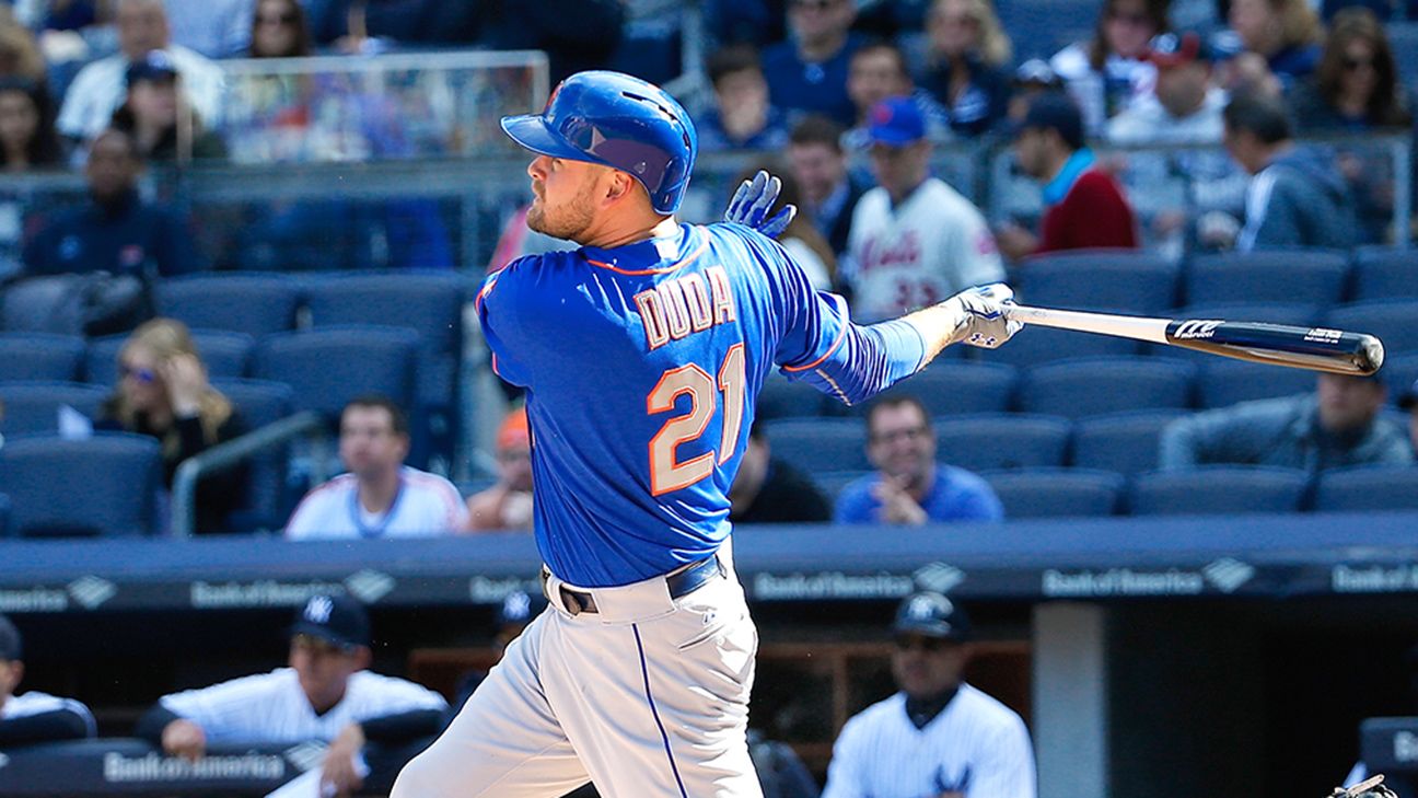 Lucas Duda logs full game at first base in rehab game - ESPN - Mets ...