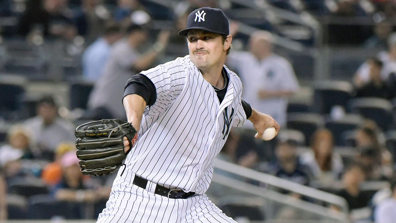 Yankees closer Andrew Miller headed to DL with strained forearm muscle ...