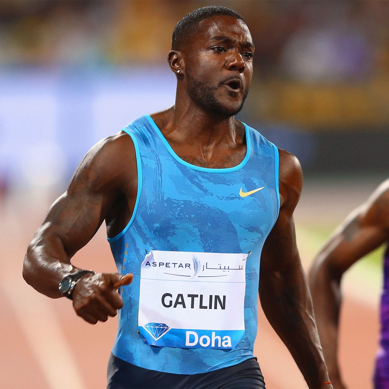 Justin Gatlin 'kicked out' by Beijing meeting organisers