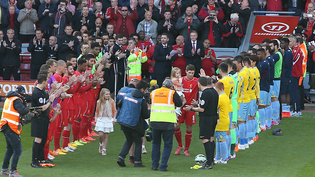 Steven Gerrard's final Liverpool game at Anfield: a minute-by-minute ...