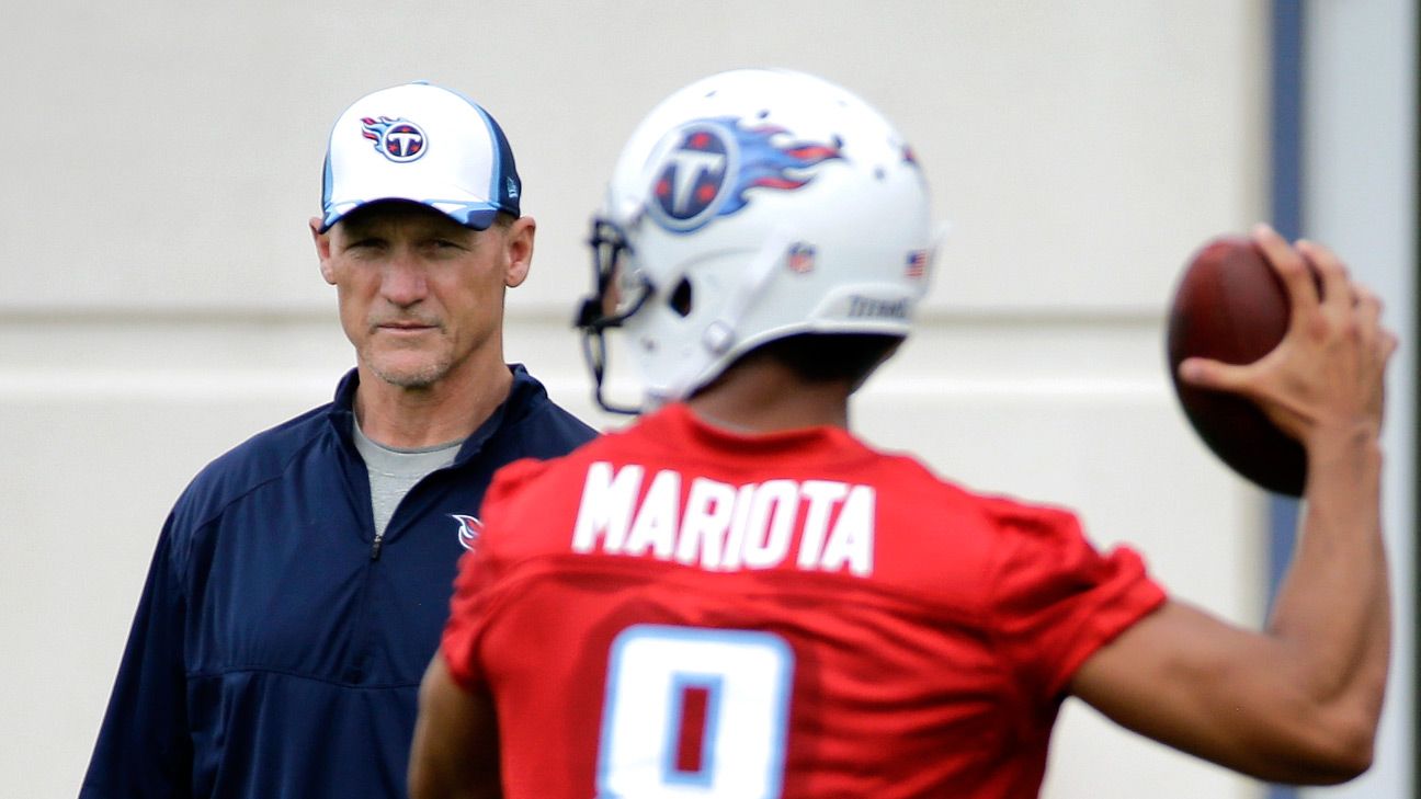 Tennessee Titans QB Marcus Mariota to start team's first preseason game ...