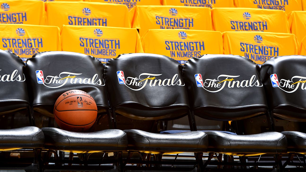 NBA tweaks format for Finals to ease travel demands - ESPN