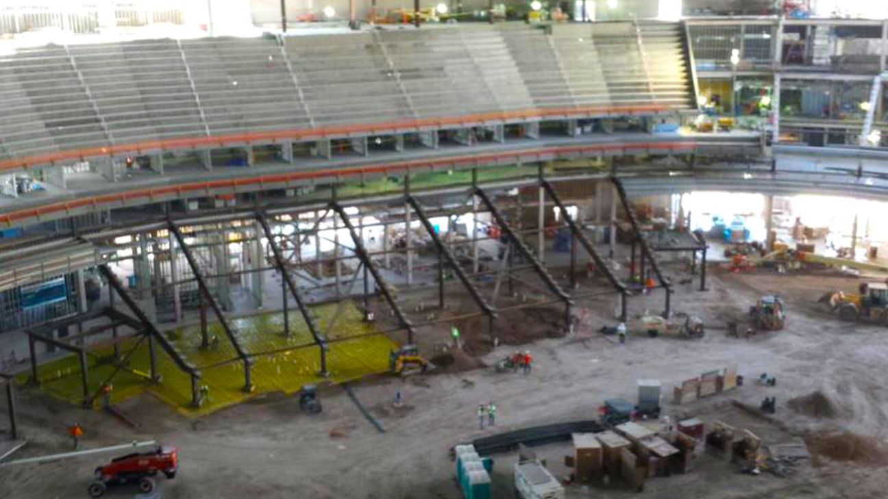 Photos: Inside look at new Las Vegas arena - ESPN - Cross Checks Blog- ESPN