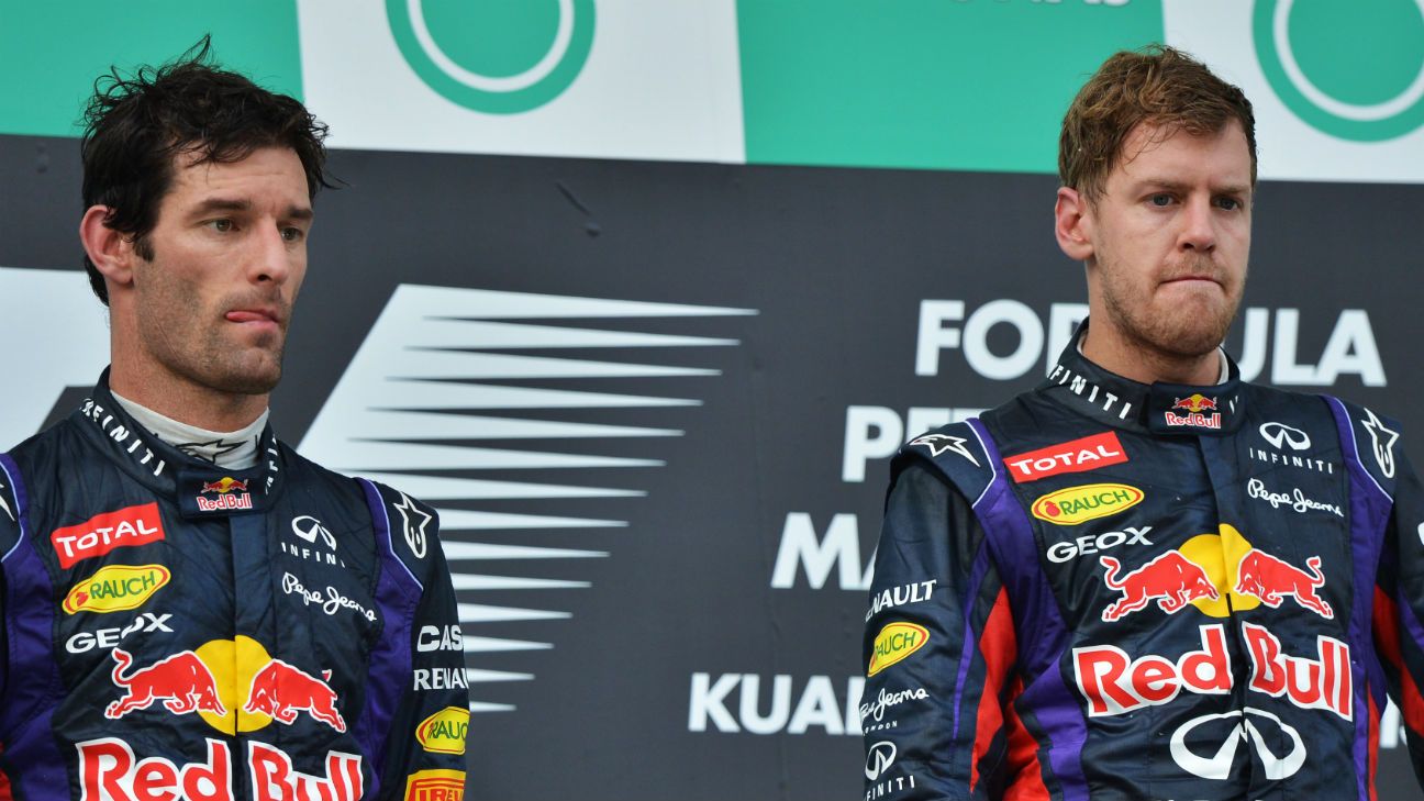 Sebastian Vettel involved lawyers over 'Multi 21', says Mark Webber - ESPN