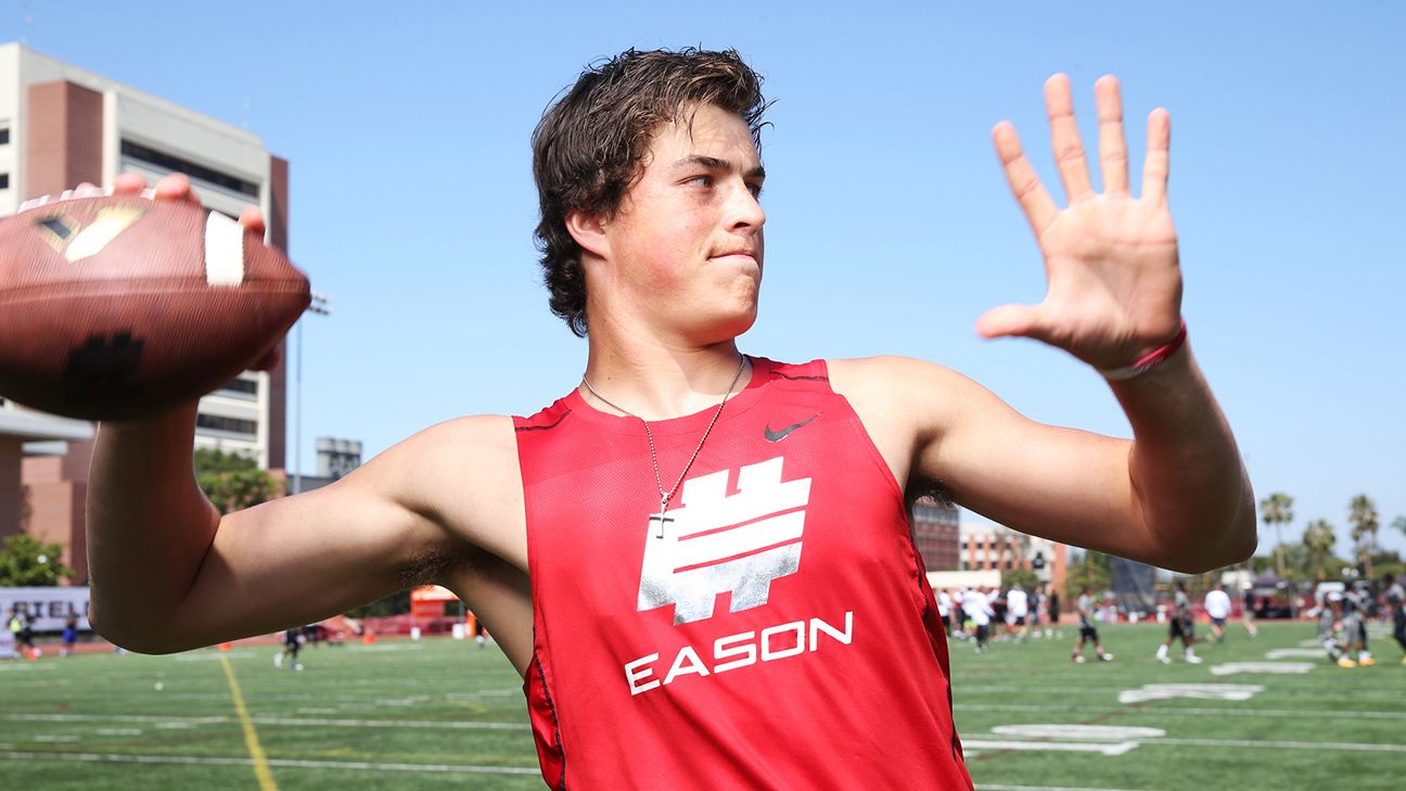 No. 2 QB recruit Jacob Eason keeping commitment to Georgia - ESPN