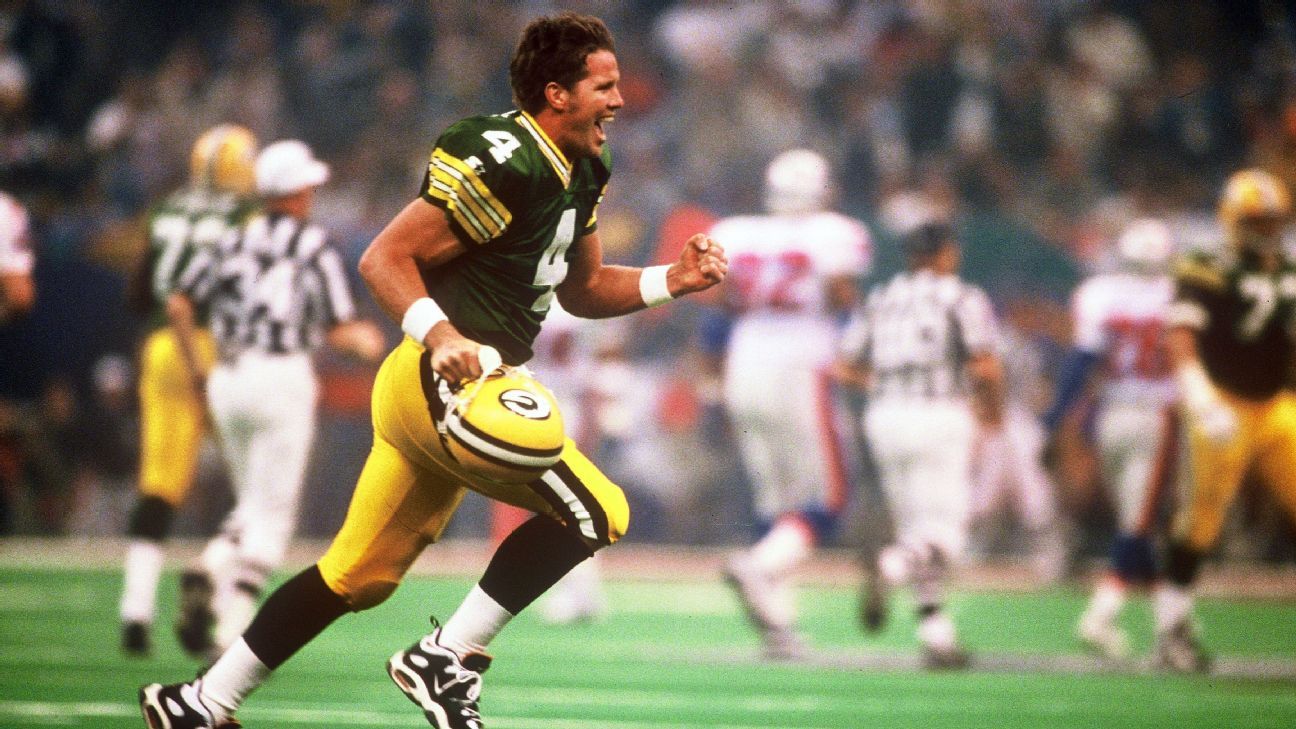 Brett Favre's best Packers moments: Super Bowl XXXI - ESPN - Green Bay ...