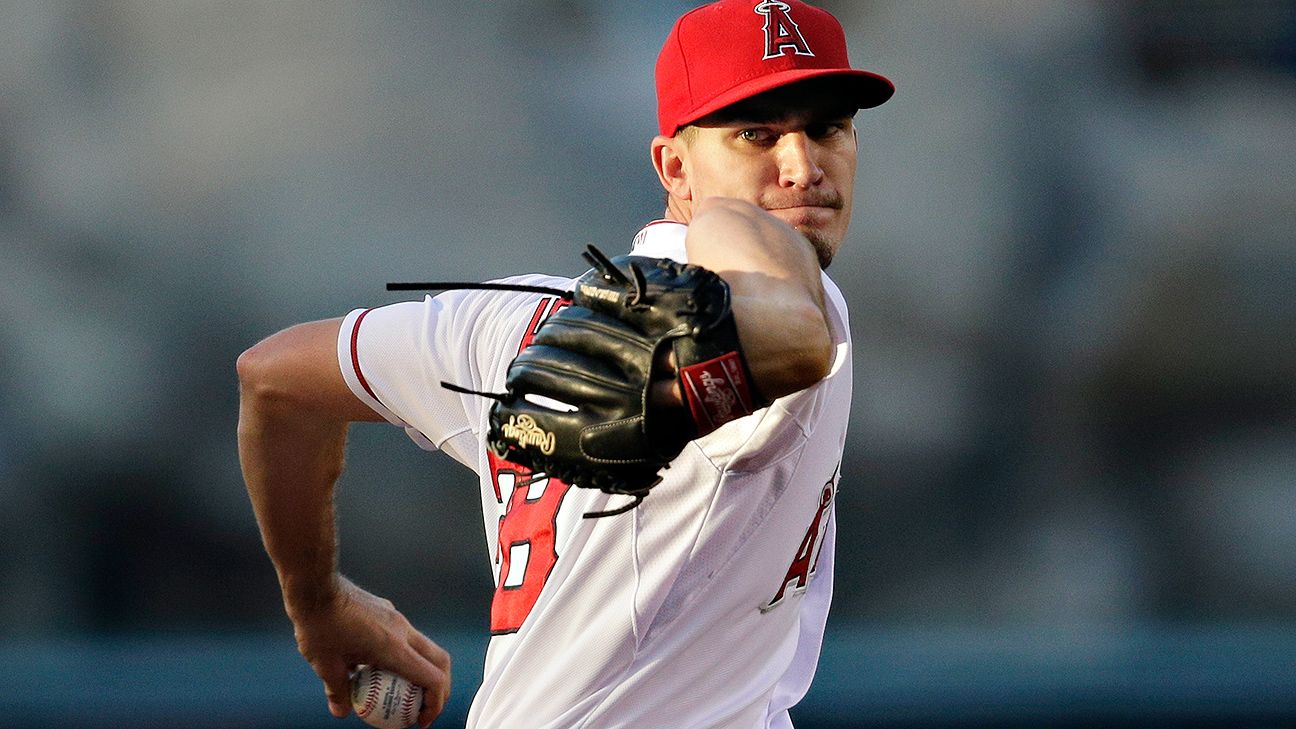 Los Angeles Angels put lefty Andrew Heaney on DL with arm muscle strain ...