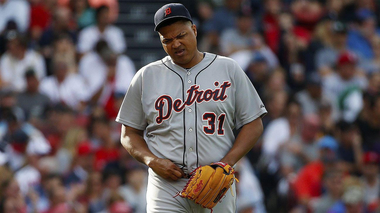 Alfredo Simon leaves Detroit Tigers game with slight limp - ESPN