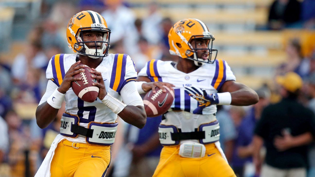 Brandon Harris of LSU named starting quarterback over Anthony Jennings ...