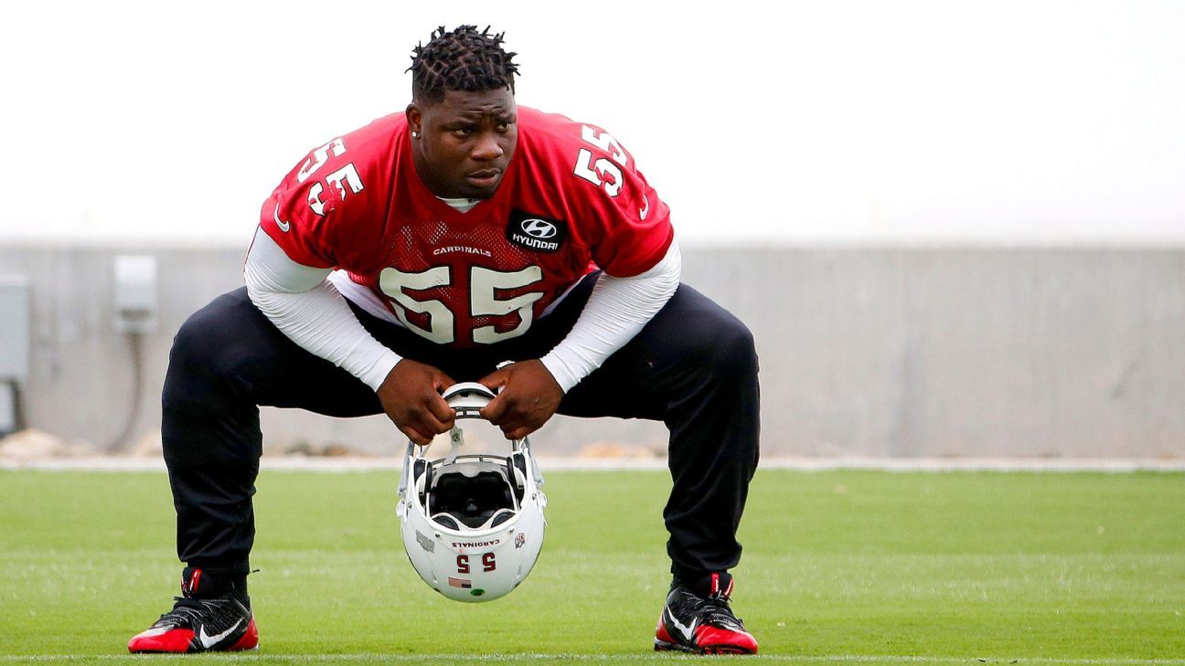 Sean Weatherspoon patiently waits for chance to take field for Arizona ...