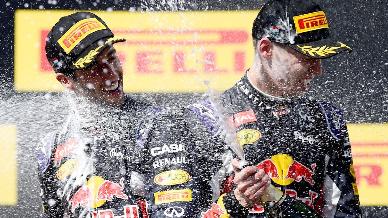 Red Bull set to keep driver line-up in 2016 - ESPN