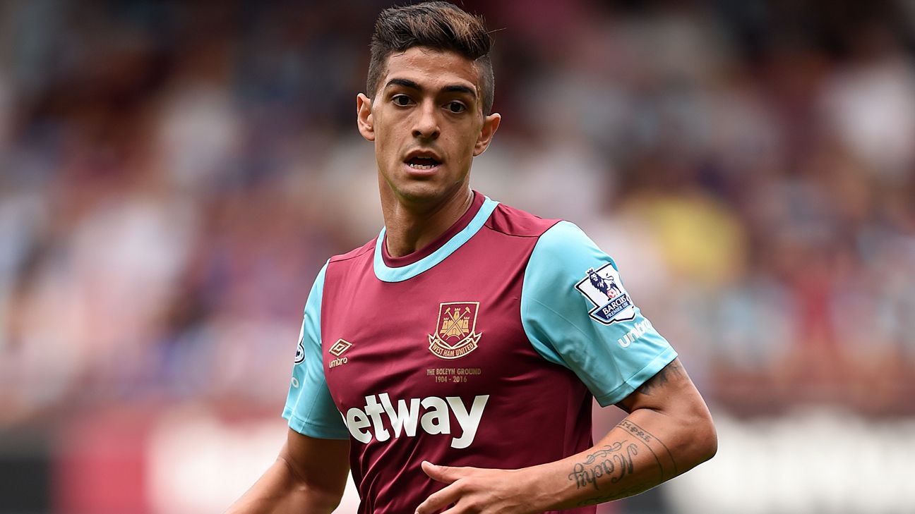 Manuel Lanzini pulls out of Argentina Olympic team with knee injury - ESPN