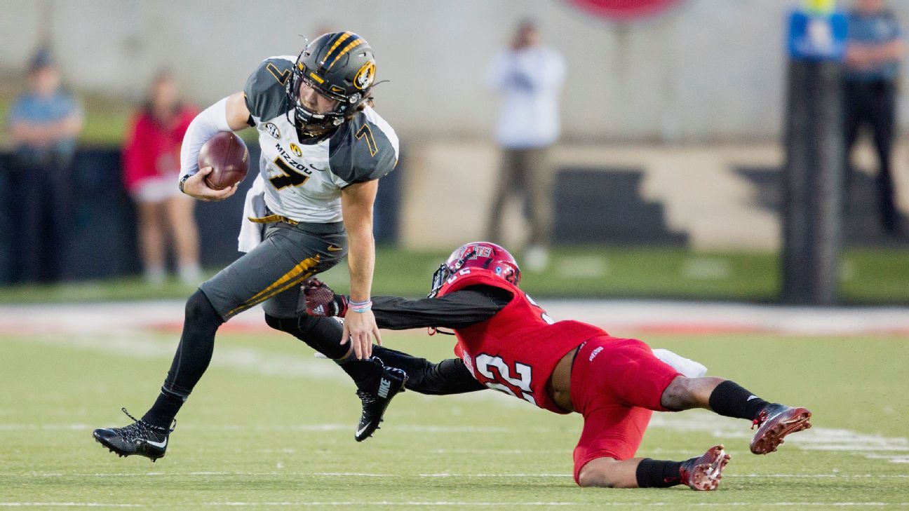 Missouri Tigers dismiss quarterback Maty Mauk after investigating video ...