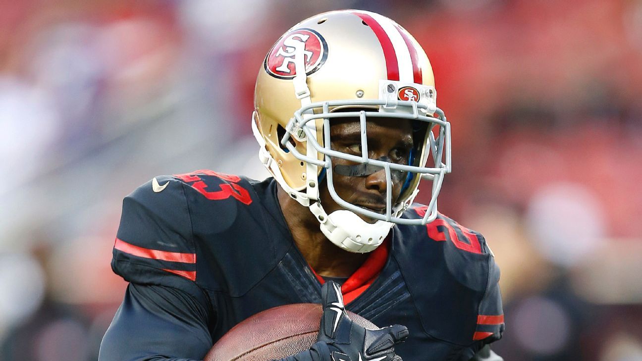 San Francisco 49ers continue to sit out Reggie Bush in practice - ESPN ...