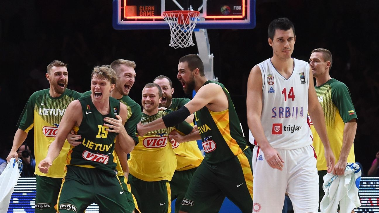 Lithuania edges Serbia to reach Eurobasket final - ESPN