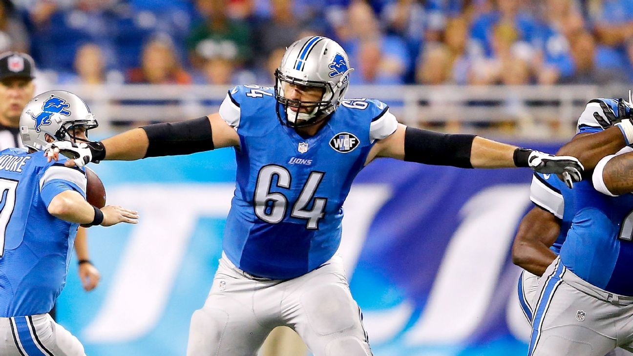 Detroit Lions to be minus two O-line starters Saturday - ESPN