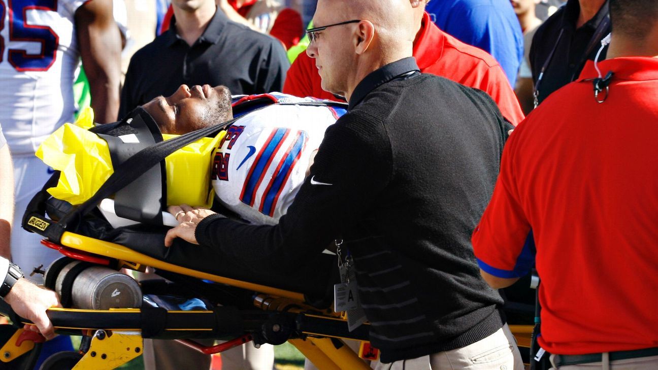 NFL -- Paralysis scare like Buffalo Bills' Aaron Williams experienced ...