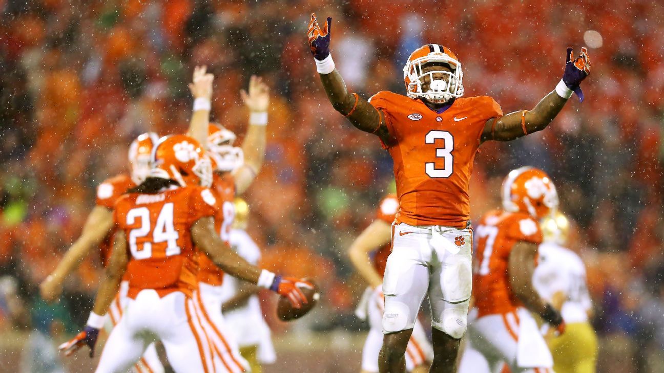 Ohio State Buckeyes and Clemson Tigers most likely to finish unbeaten ...