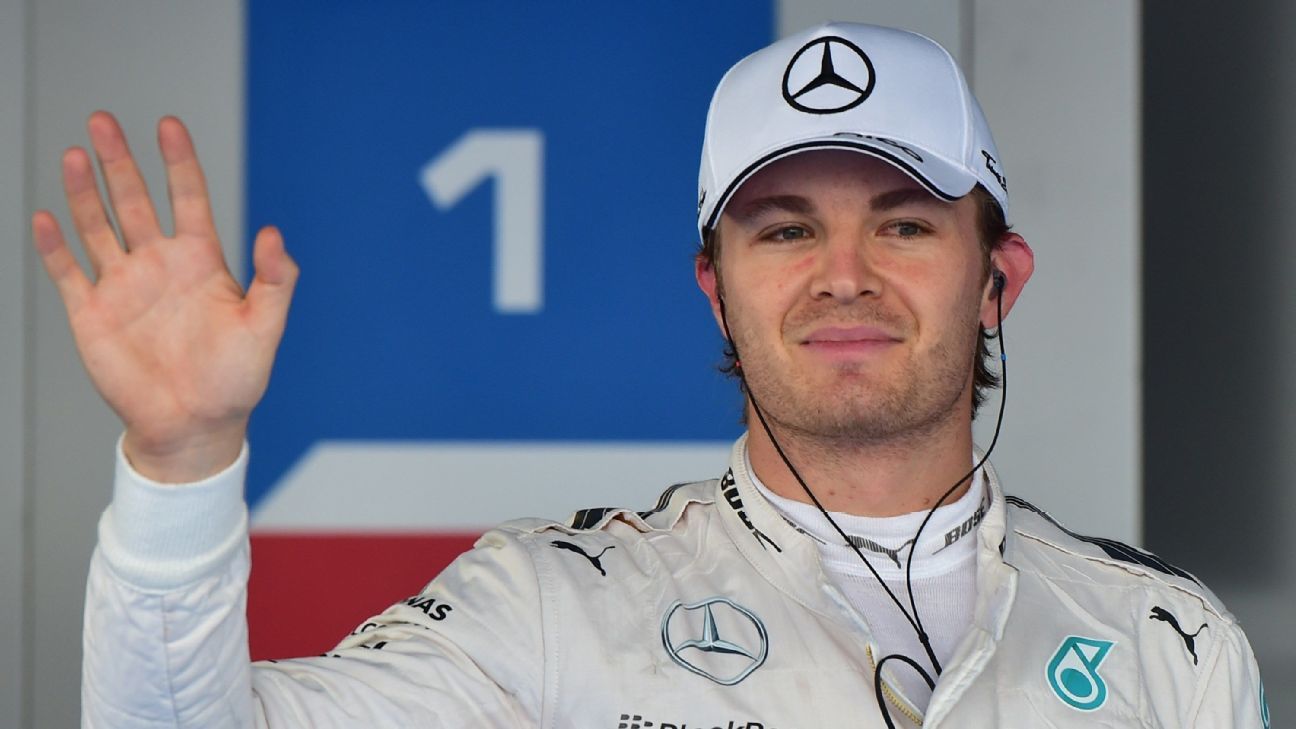 Nico Rosberg finally receives 2014 pole position trophy - ESPN