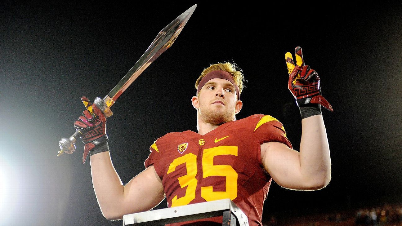 Linebacker Cameron Smith, lineman Toa Lobendahn returning to USC for ...