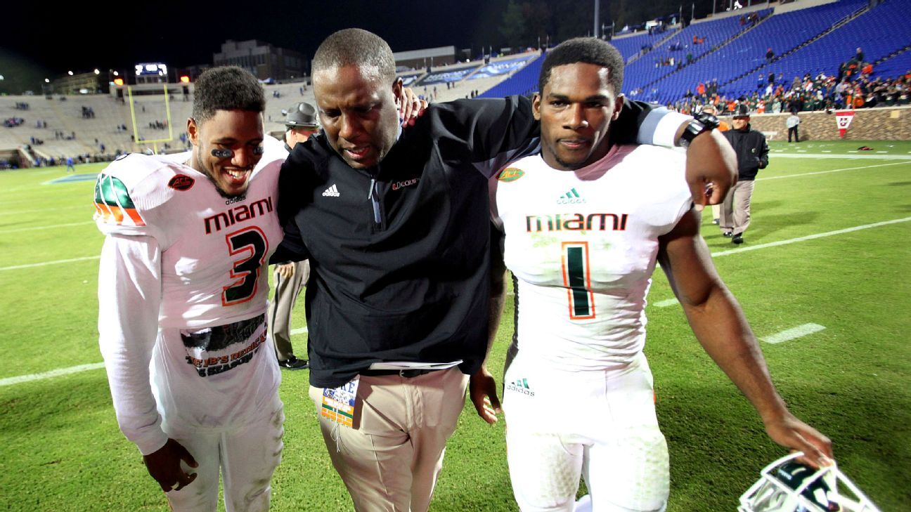 Miami miracle: 8-lateral TD on final play ends week of heartache - ESPN ...