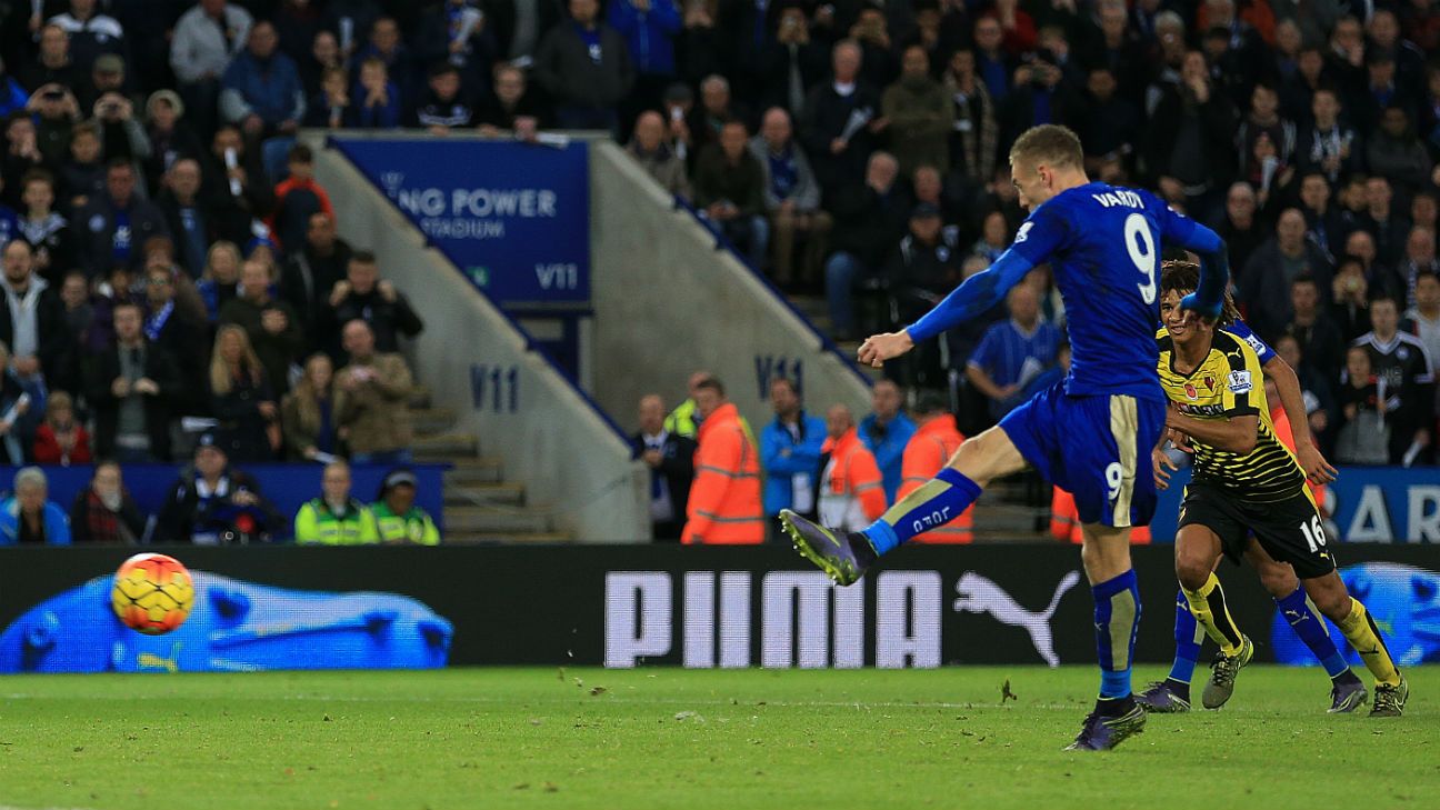 Claudio Ranieri hails Leicester spirit as Jamie Vardy run continues - ESPN