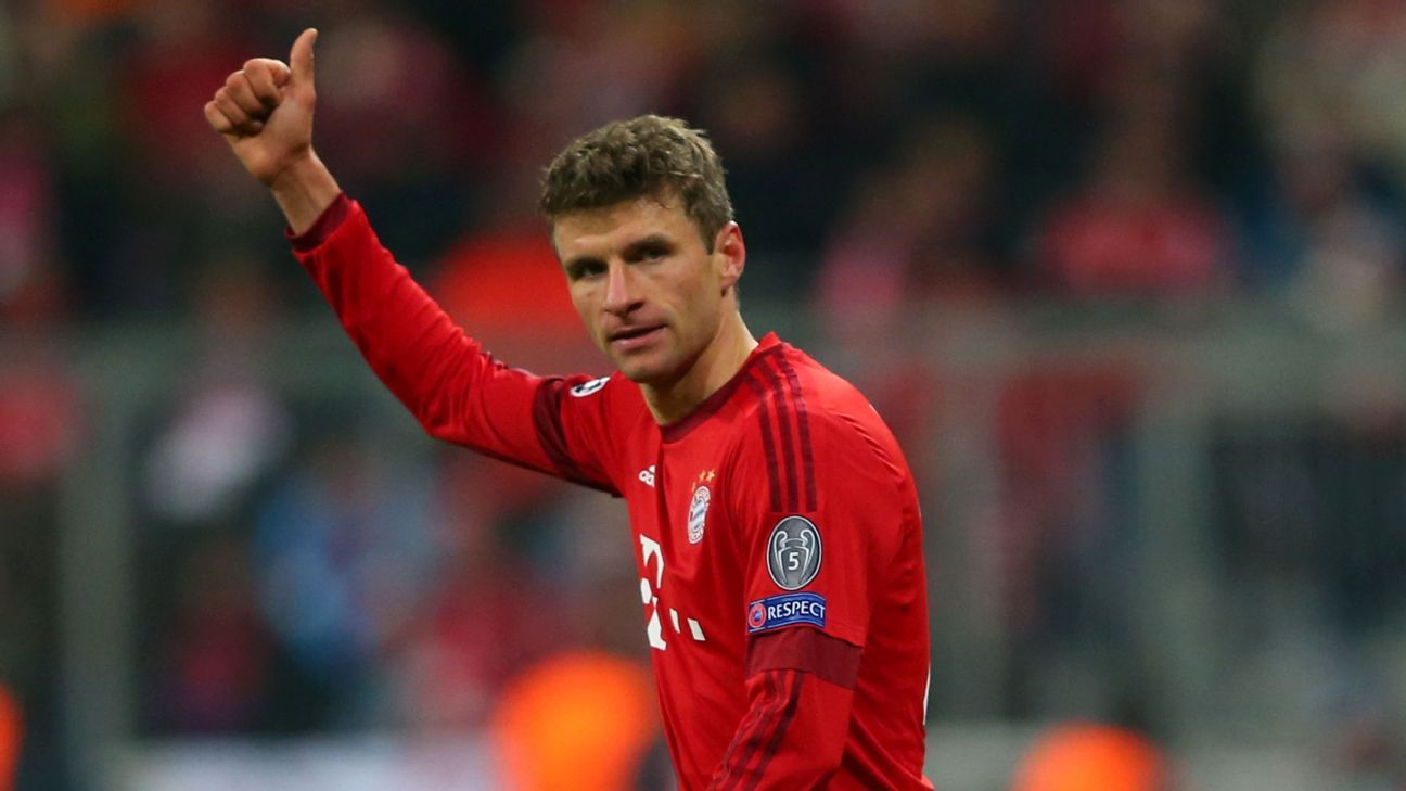 Bayern Munich star Thomas Muller breaks record with 50th UCL win - ESPN