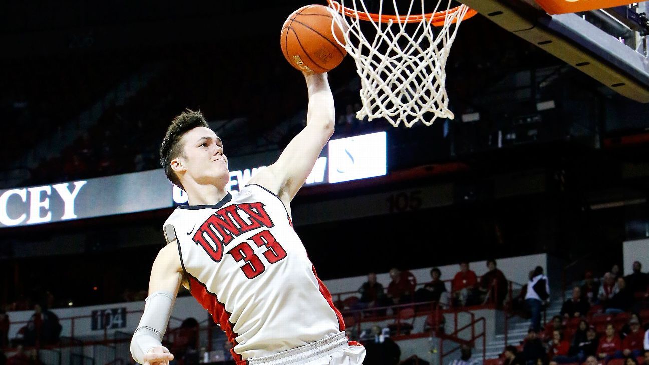 2016 NBA Draft -- Orlando Magic pick Stephen Zimmerman, UNLV center, at ...