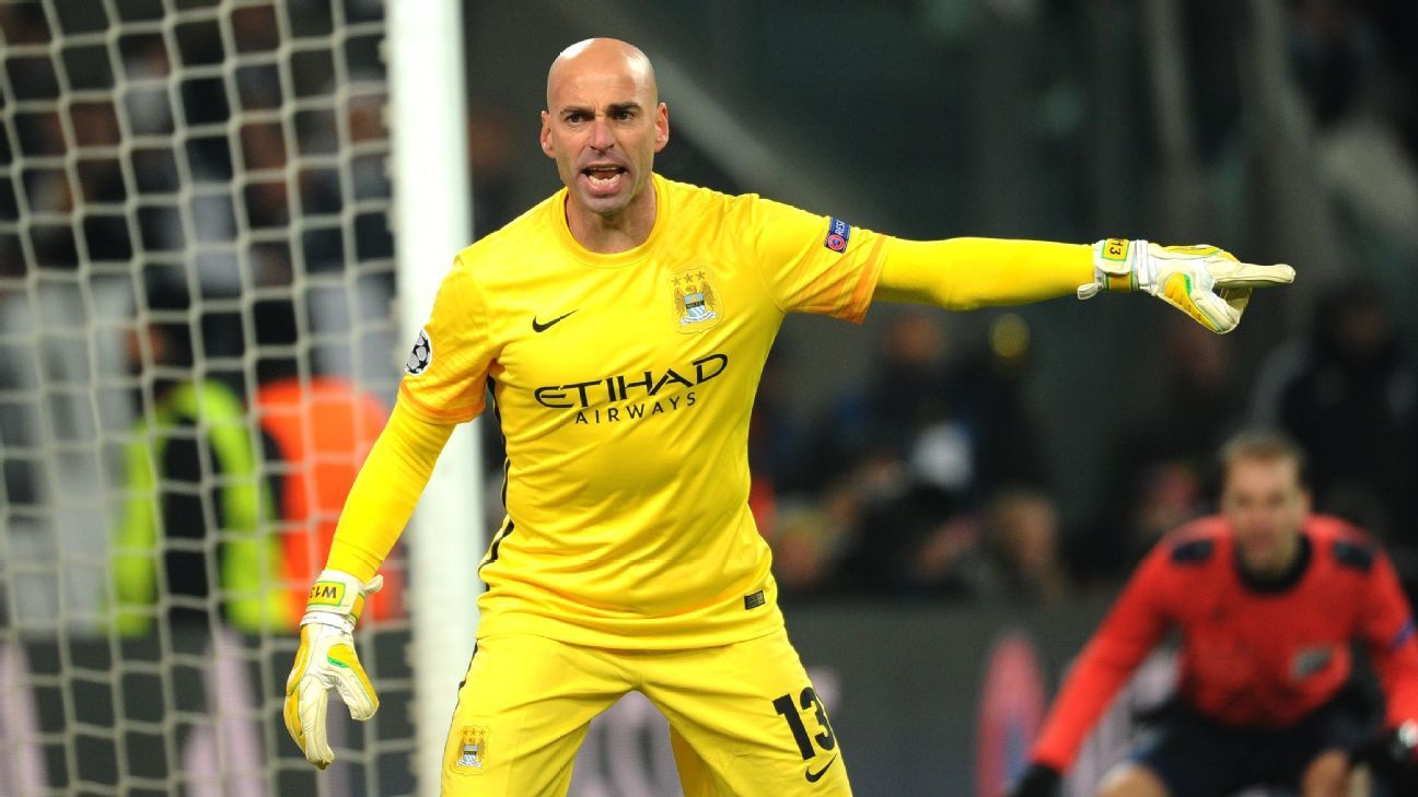 Willy Caballero to continue to start in Man City cup games - ESPN