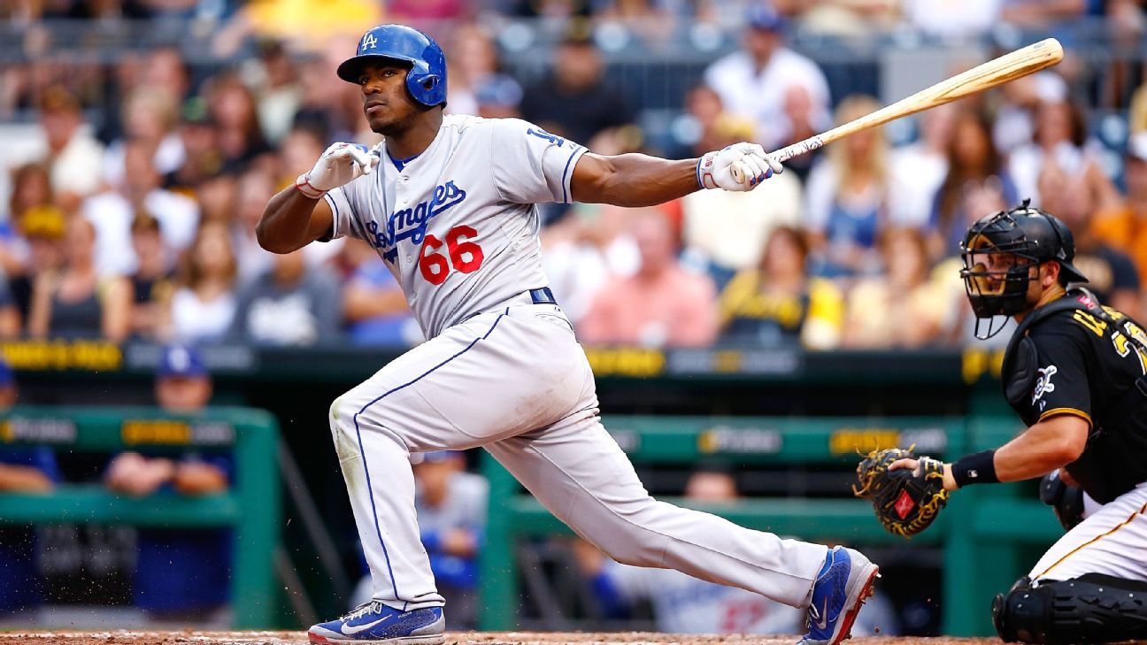 Yasiel Puig eyes bright future with Los Angeles Dodgers - ESPN