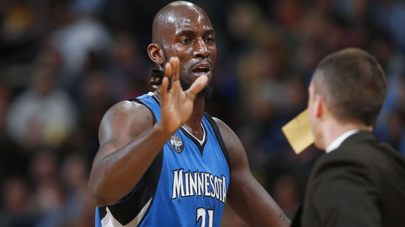 Kevin Garnett of Minnesota Timberwolves becomes NBA's all-time ...