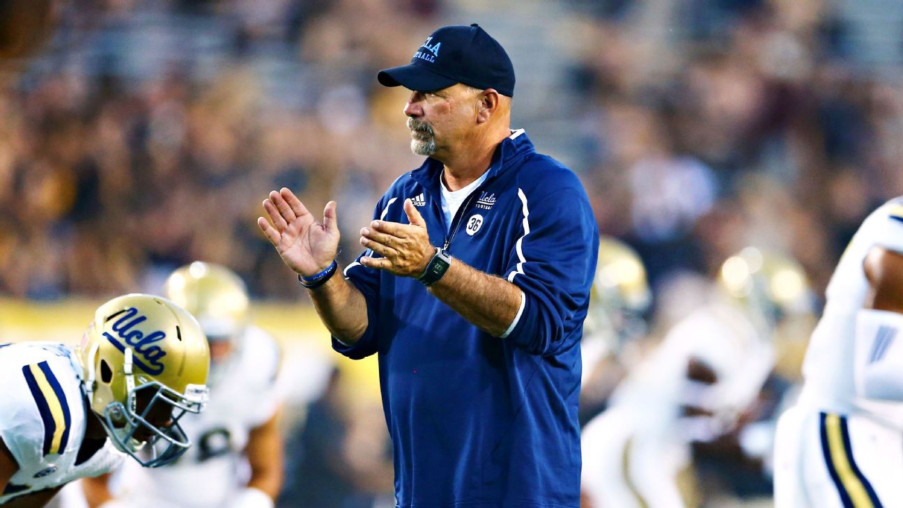 UCLA Bruins offensive coordinator Noel Mazzone to join Texas A&M Aggies ...