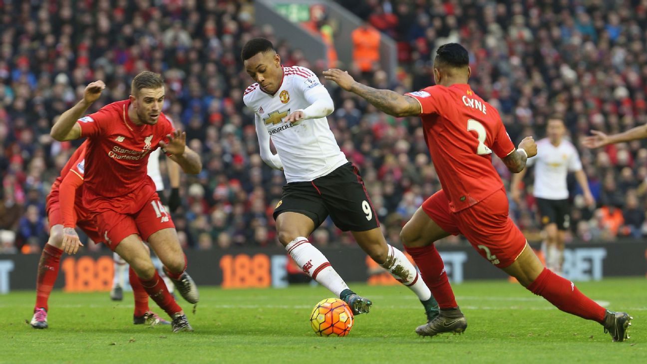 Man United overcome high pressing from Liverpool - ESPN