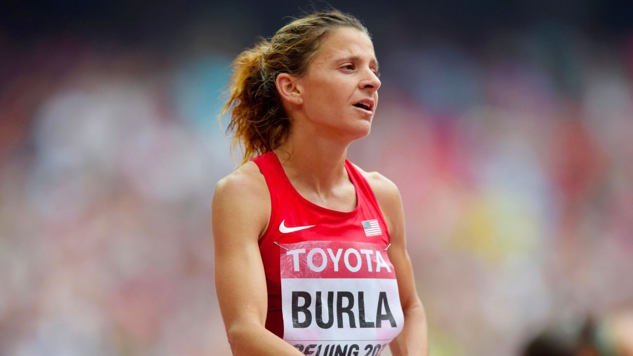 Cancer survivor Serena Burla juggling motherhood and elite running - ESPN