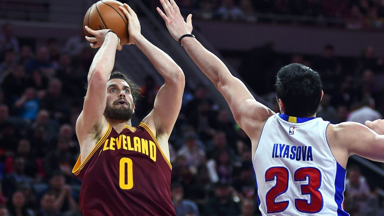 Cleveland Cavaliers' Big Three busts out in win over Detroit Pistons ...