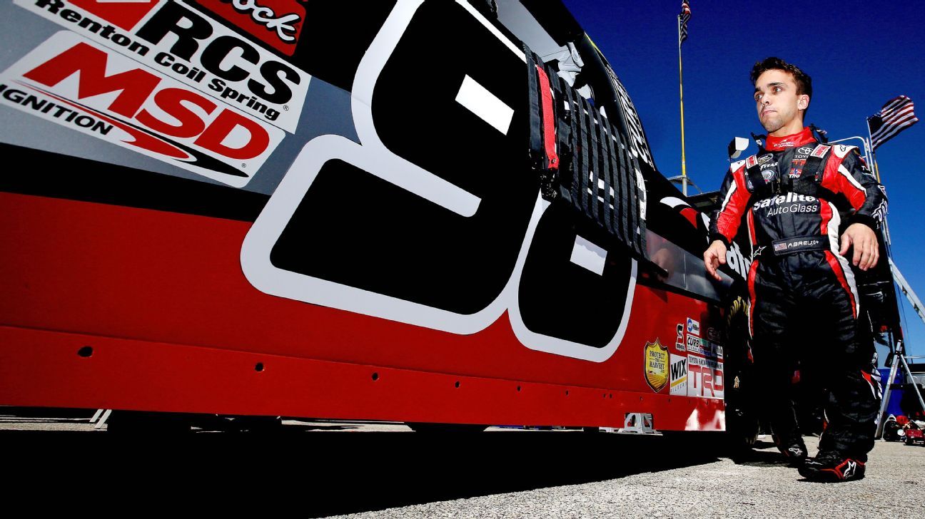 NASCAR - Rico Abreu not showing nerves before first Daytona race - ESPN