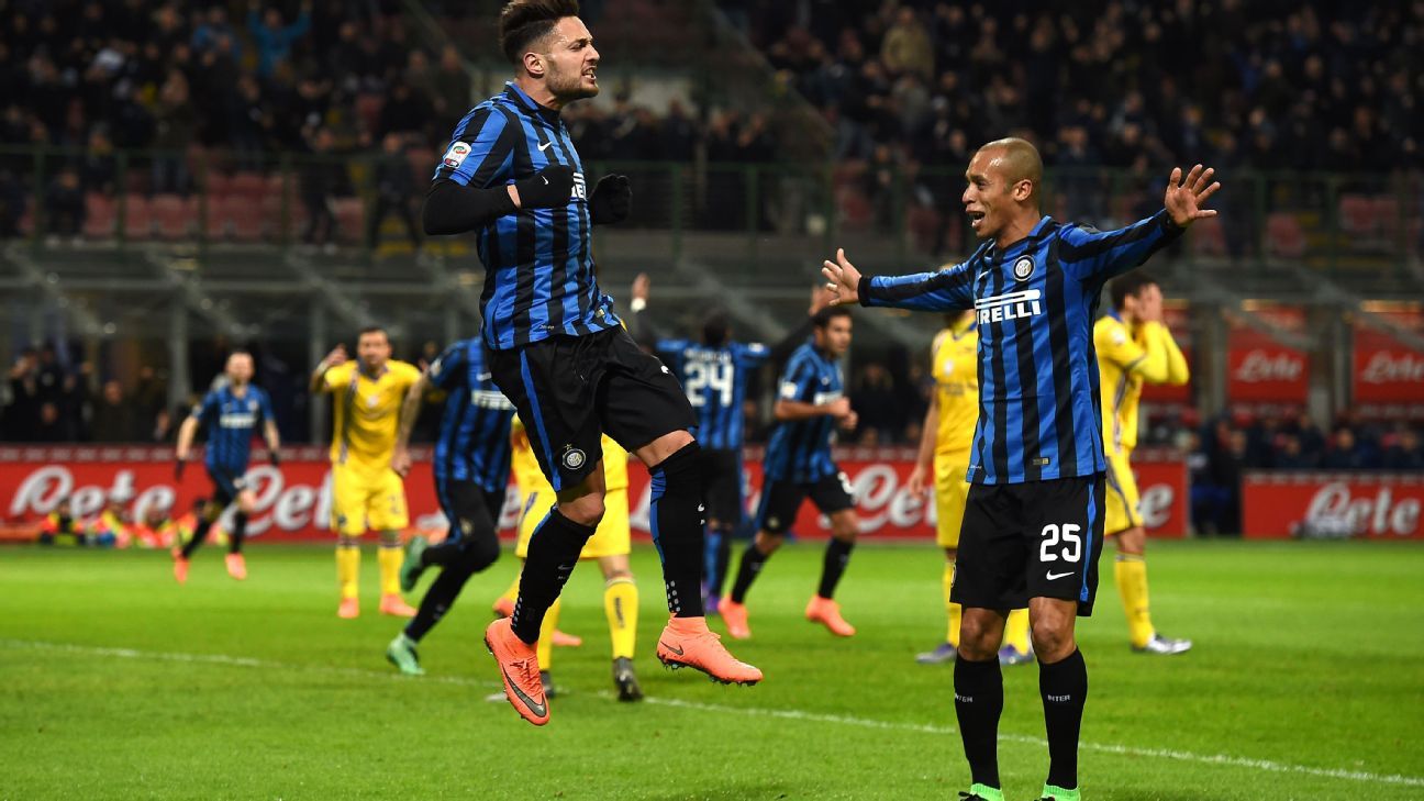 Danilo D'Ambrosio and Joao Miranda lead way for Inter Milan - ESPN