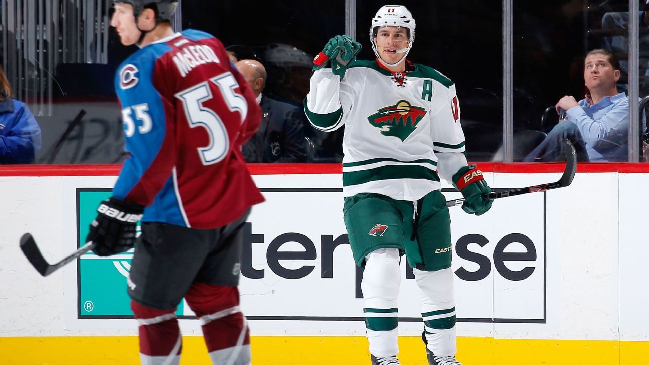 NHL -- Zach Parise maintaining perspective on Minnesota Wild's trying ...
