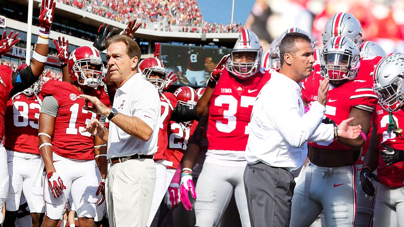 Ranking college football coaching jobs 1 through 129 - ESPN