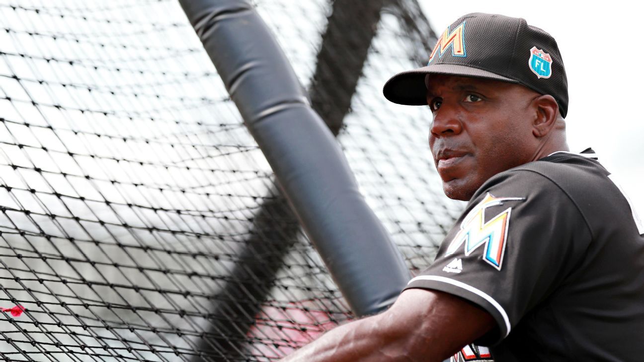 Barry Bonds, rookie hitting coach, preaches selflessness to Marlins - ESPN