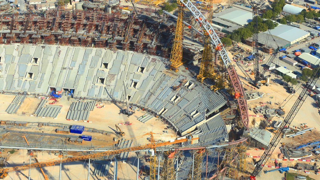 Qatar World Cup organisers admit stadium construction safety issues - ESPN