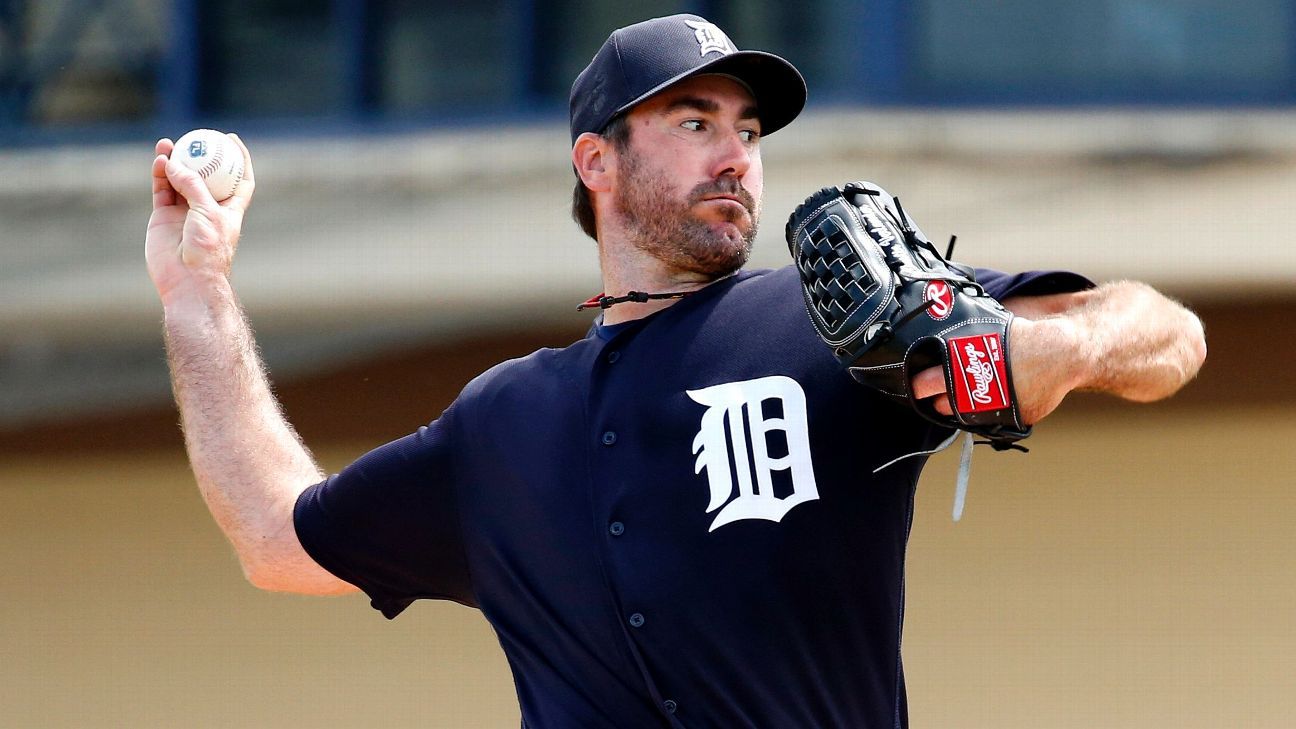 Justin Verlander gives up home run -- to little brother, Ben - ESPN ...