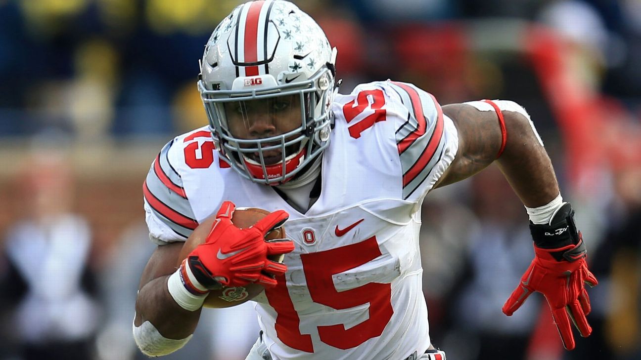 2016 NFL draft: Dallas Cowboys select Ohio State RB Ezekiel Elliott ...