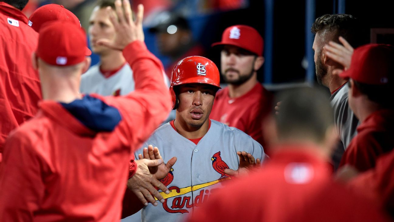 St. Louis Cardinals' hitting and pitching on the upswing, while fieldi ...