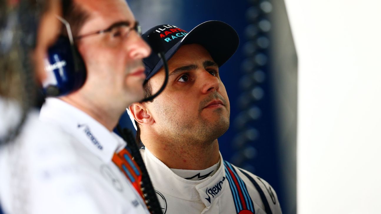 Felipe Massa - Williams bodywork caused FP1 tyre failures - ESPN